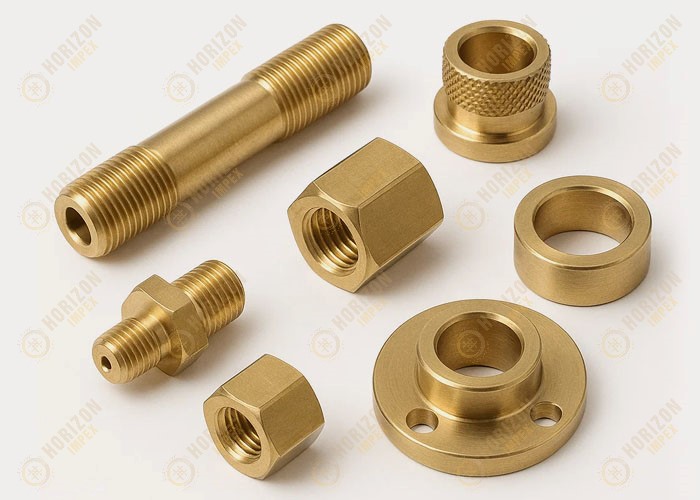 Brass Turned Components | Horizon Impex